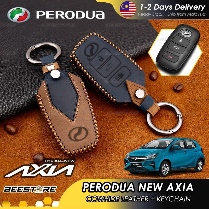 𝐏𝐄𝐑𝐎𝐃𝐔𝐀 𝐀𝐗𝐈𝐀 𝟐𝟎𝟐𝟑 - 𝟐𝟎𝟐𝟓 Genuine Cowhide Leather Key Cover Case Sarung ...