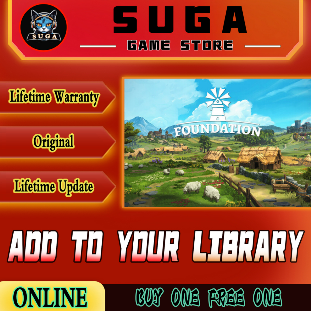 Foundation STEAM | PC Original Game Account (ONLINE & OFFLINE) | Shopee ...
