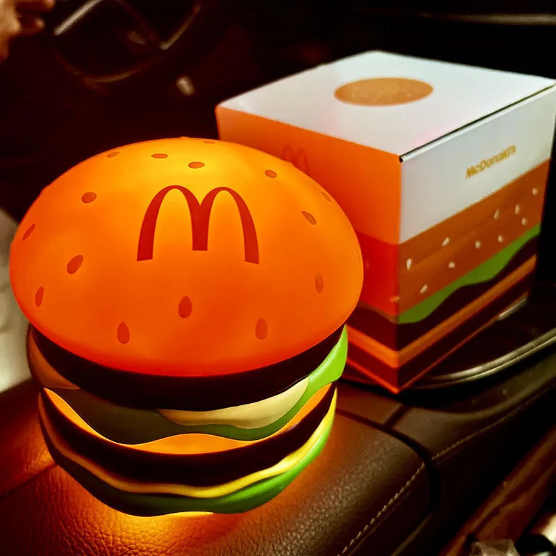 2024 Original Genuine McDonald's Buger Big Mac Popping Light LED Music ...