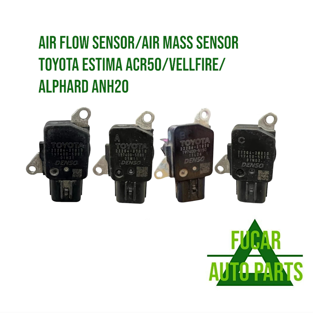 USED AIR FLOW SENSOR/AIR MASS SENSOR TOYOTA ESTIMA ACR50/VELLFIRE ...