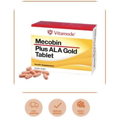 VITAMODE MECOBIN PLUS ALA GOLD 30 TABS | Shopee Malaysia