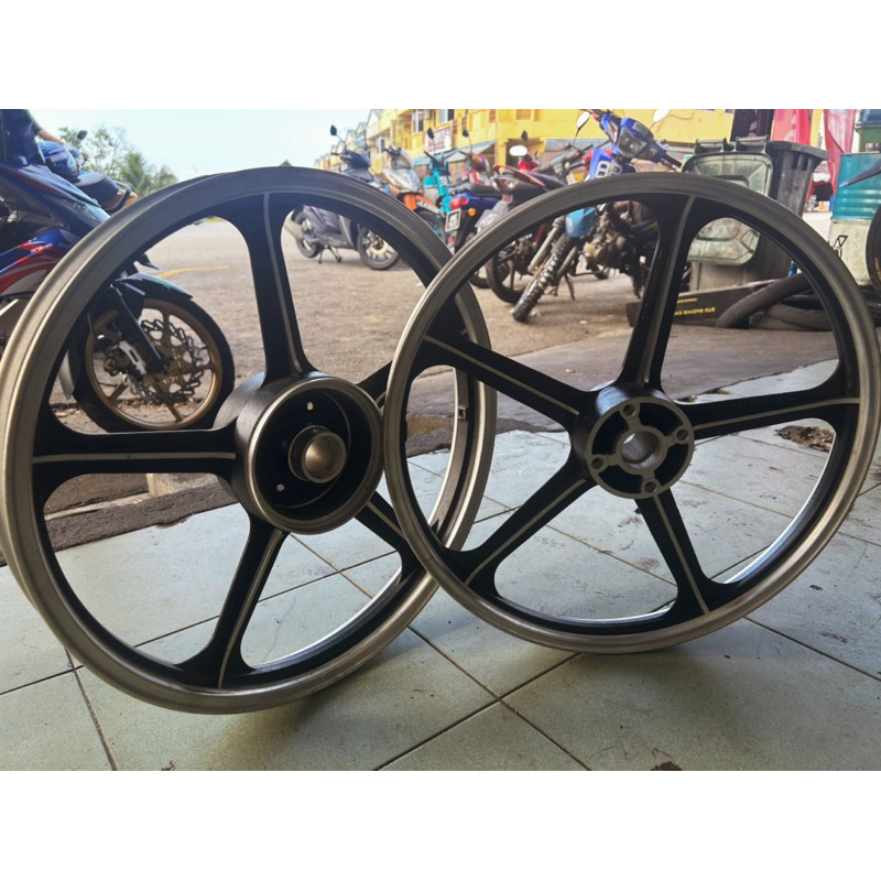 SPORT RIM GTO 5Batang Enkei Y110/Y110SS2 (second hand) | Shopee Malaysia