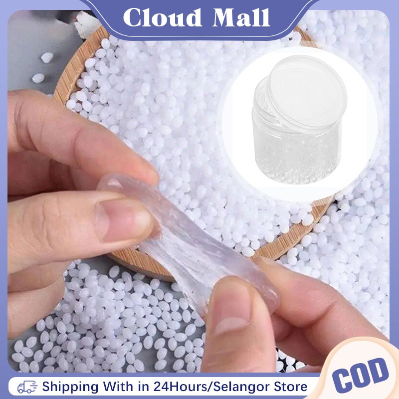 100G Polymorph Thermoplastic Friendly Plastic DIY Transparent Crystal Soil Particle Plastic ...
