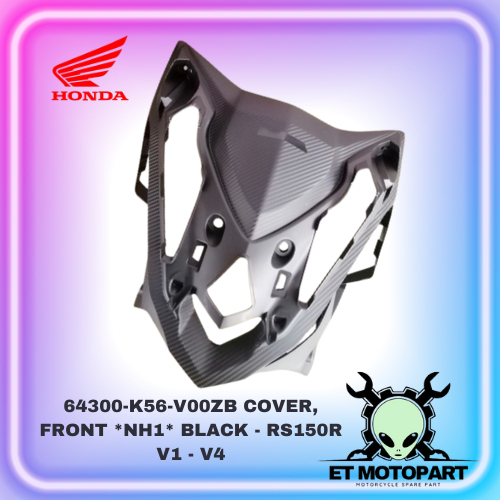 HONDA RS150 RS150R V1 - V4 Front Horn Cover Inner/Inner Front Cover /Dada Depan *NH1* Black ...