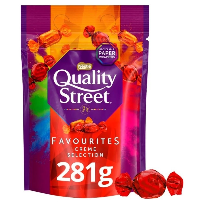 Nestle quality street favourites creme selection 281gram | Shopee Malaysia