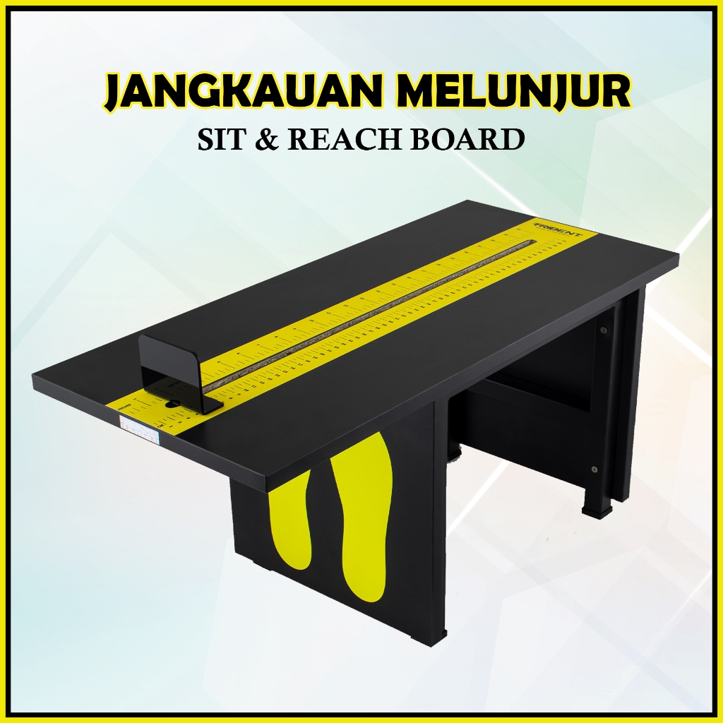 Jangkauan Melunjur Latihan Segak Sit and Reach Board | Shopee Malaysia