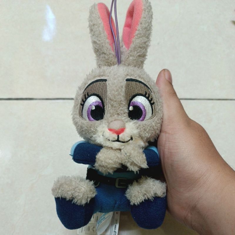 Zootopia Disney Judy Hopps Plush Soft Toy Keychain | Shopee Malaysia