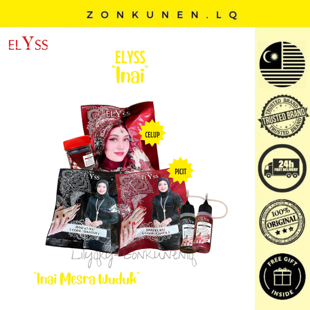 ELYSS INAI KUKU SAH SOLAT NEW LOOK (READY STOCK KL) | Shopee Malaysia