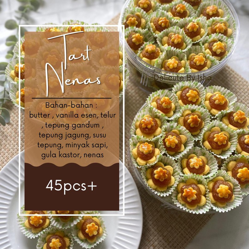 Tart Nenas Bunga 🌼🌼🌼100%original homemade | Shopee Malaysia