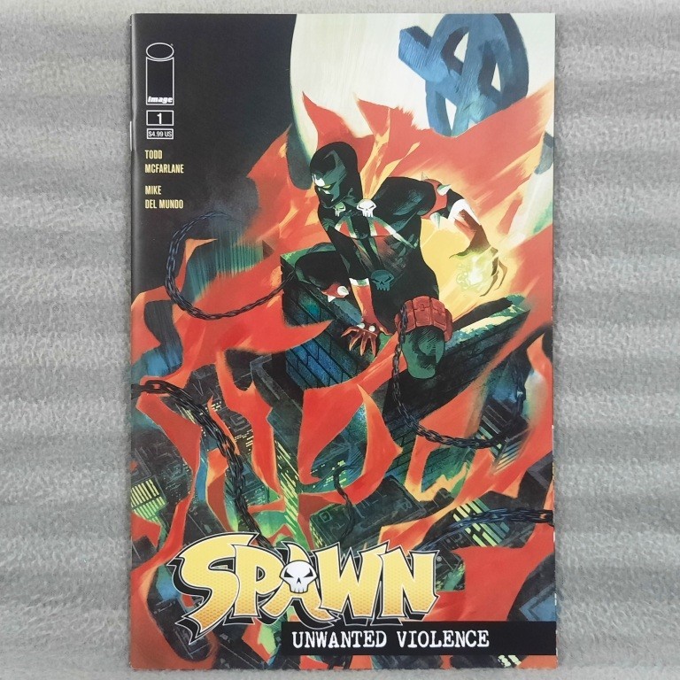 Spawn: Unwanted Violence #1 (Image Comics) Todd McFarlane, Mike Del Mundo (FIRST Issue) | Shopee ...