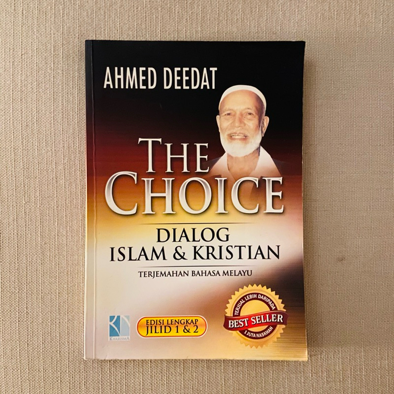 The Choice Dialog Islam & Kristian Edisi Lengkap Ahmed Deedat Secondhand book | Shopee Malaysia