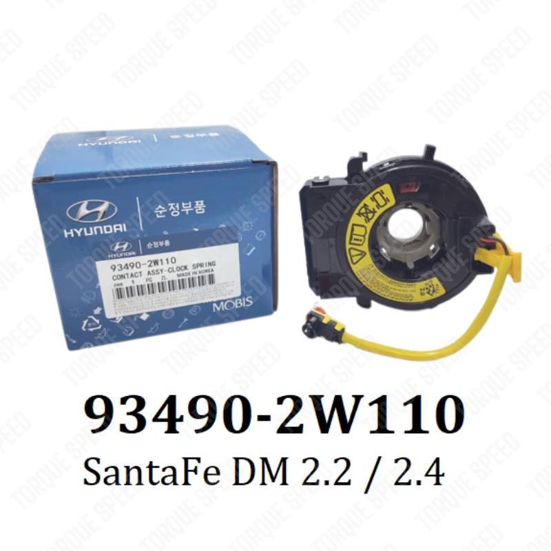 Hyundai Kia Spiral Cable Clock Spring 93490-2W110 SantaFe DM 2.2 2.4 ...