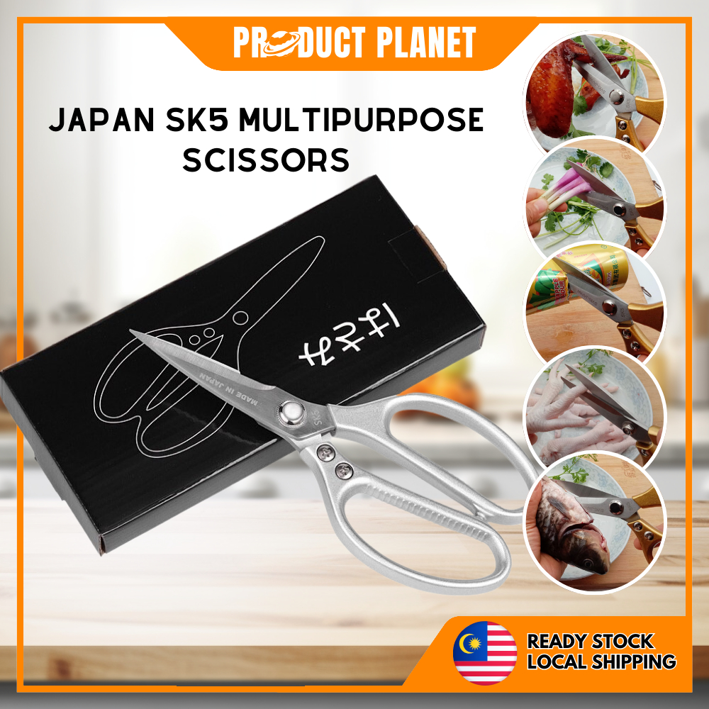 [𝐏𝐏] Japan SK5 Multipurpose Scissors - Heavy Duty Kitchen Scissors ...