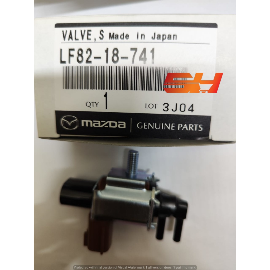 MAZDA 3 / 5 / 6 / CX7 LF8218741 SOLENOID VALVE 2 pin brown Genuine Part ...