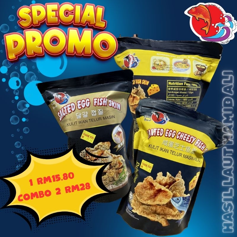 Fish Skin Salted Egg | Shopee Malaysia
