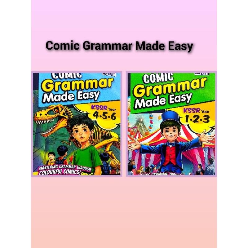 Comic Grammar Mase Easy Year 123/456🌹 | Shopee Malaysia