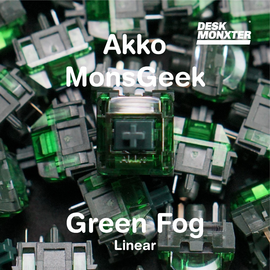 Akko x Monsgeek Green Fog Linear Switch | Shopee Malaysia