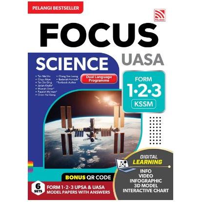 FOCUS UASA SCIENCE FORM 1.2.3 KSSM 2025 | Shopee Malaysia