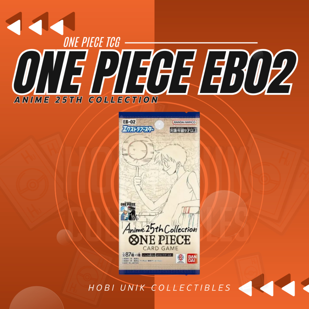 (Live Rip)[EB02] One Piece TCG : Anime 25th Collections Packs | Shopee ...