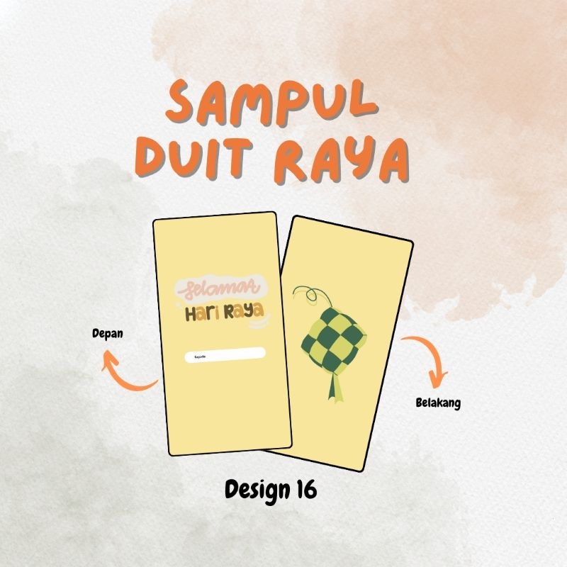 Sampul Duit Raya D16 - D19 8pcs | Shopee Malaysia