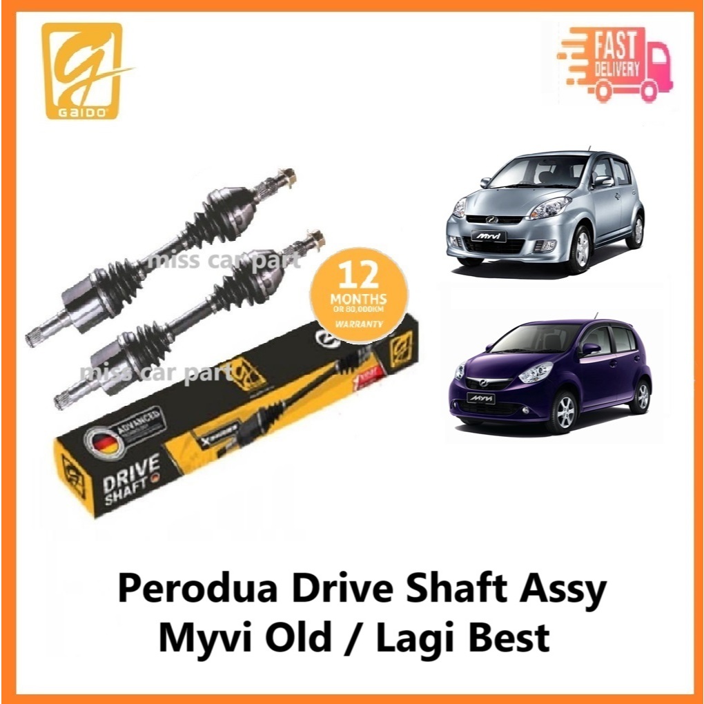 Gaido Perodua Myvi Lama Myvi Lagi Best Myvi New D20n Lh Rh Drive Shaft ...
