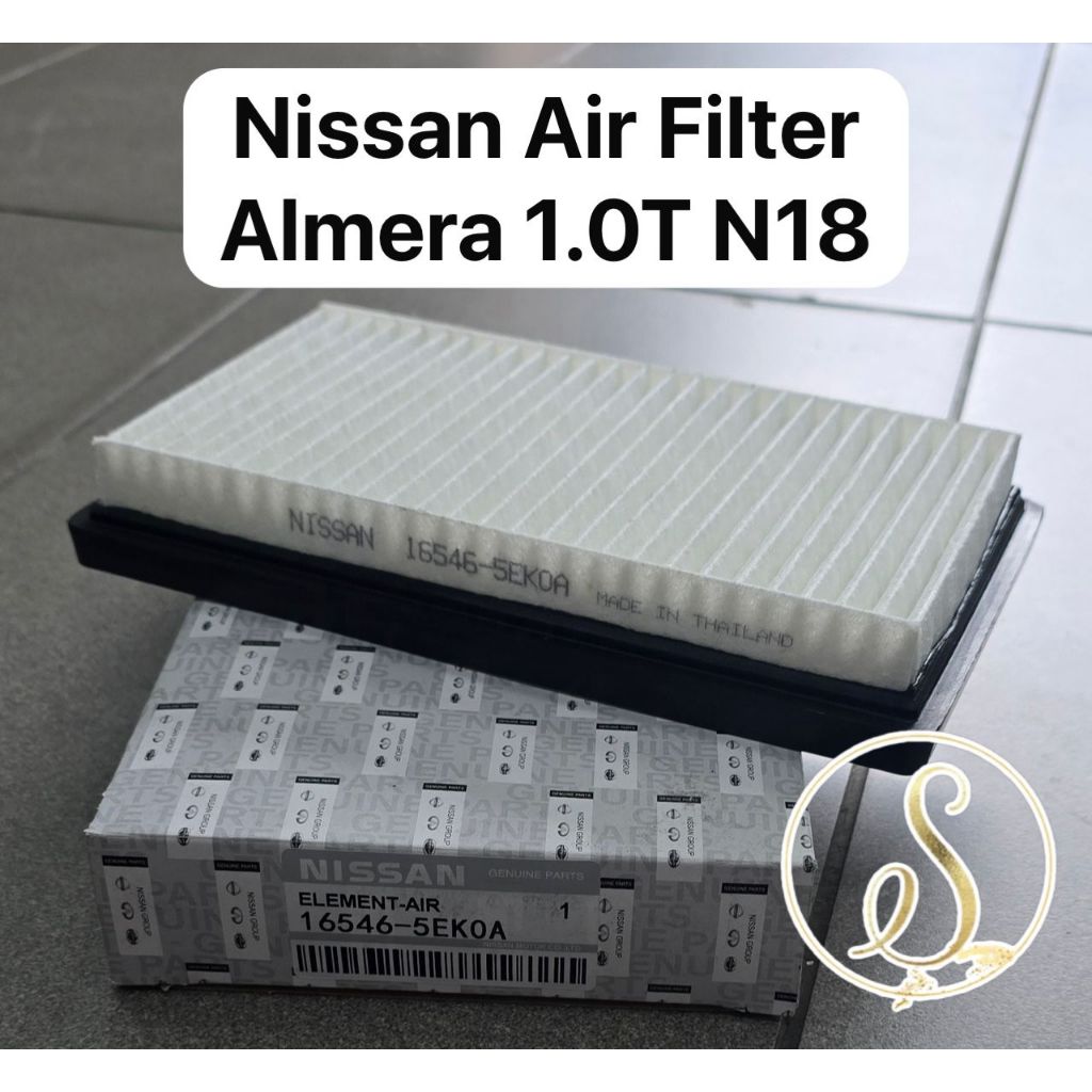 (100% ORIGINAL) AIR FILTER Nissan Almera 1.0T N18 Turbo AIR FILTER ...