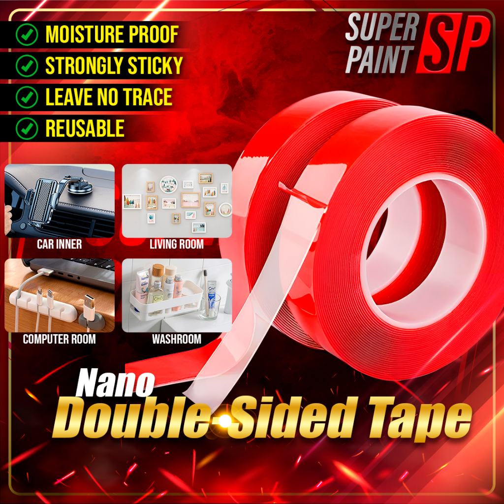 Heavy Duty Super Strong Double Sided Tape Acrylic Foam Double Tape Self Adhesive Tape 3M 94 ...