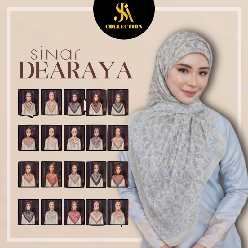 🔥READY STOCK🔥 DEARA HIJAB BAWAL COTTON SINAR DEARAYA | Shopee Malaysia