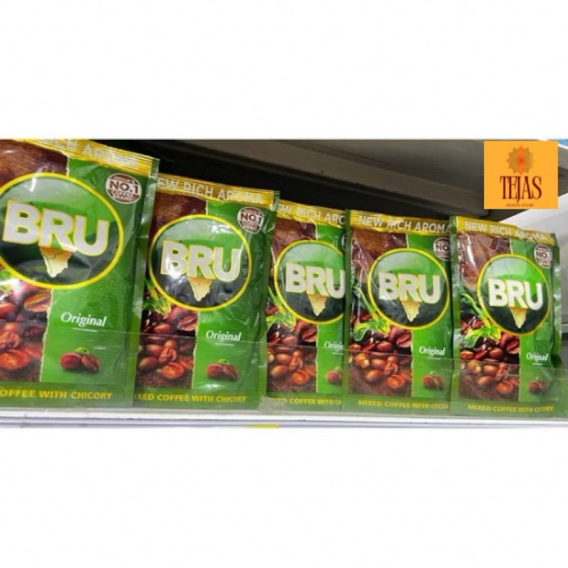 NEW LOOK Bru Super Strong Coffee Original- (200gm) packet | Shopee Malaysia