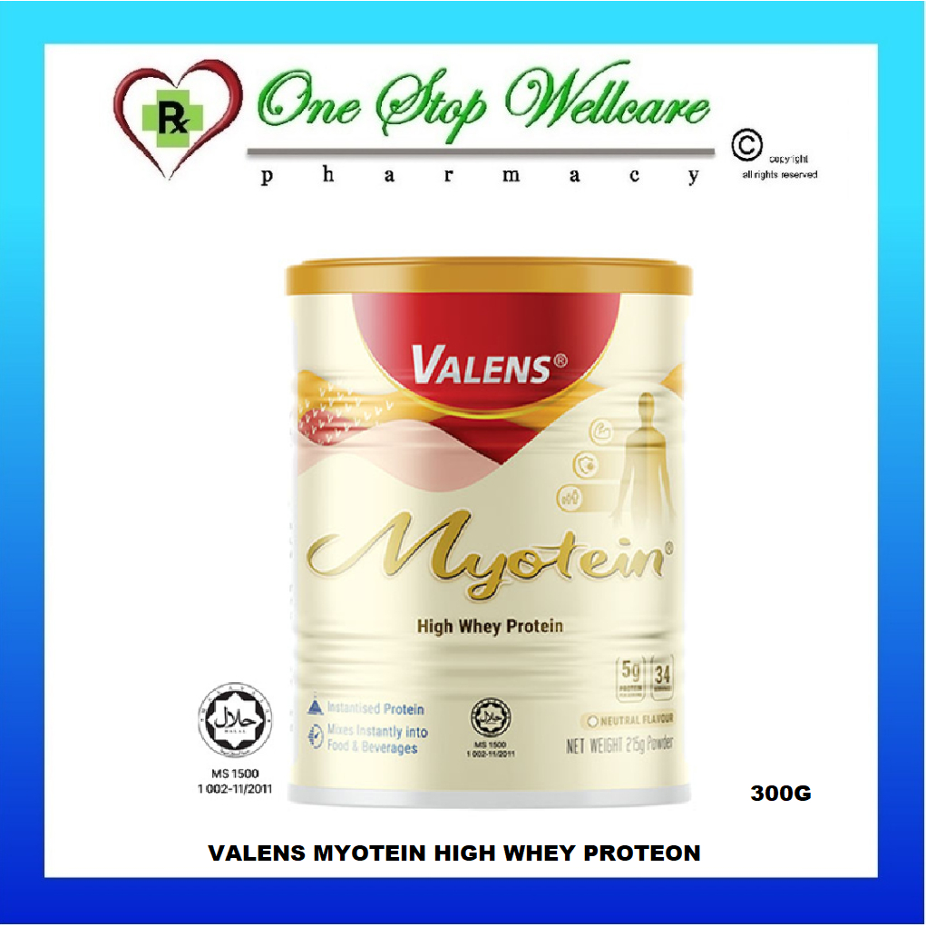 VALENS MYOTEIN HIGH WHEY PROTEIN 300G (EXP:12/2026) | Shopee Malaysia