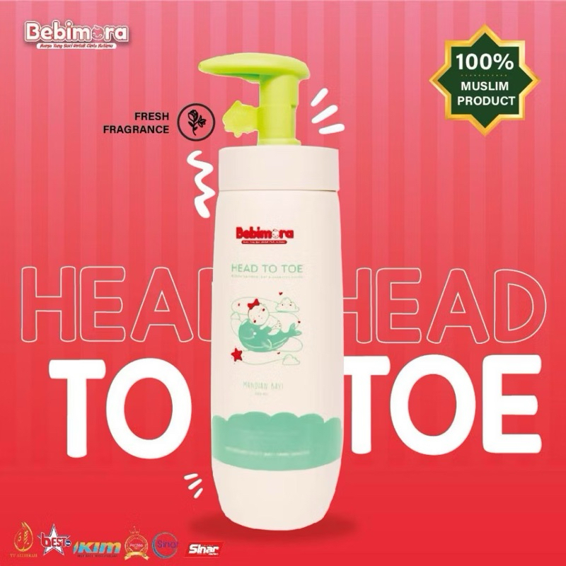 SHAMPOO HEAD TO TOE BEBIMORA (ORGANIC) | Shopee Malaysia