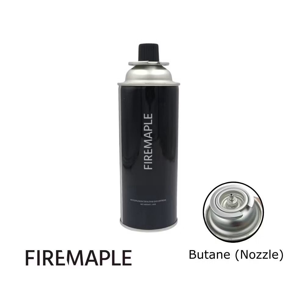 FIREMAPLE Black Premium ISO Butane Gas 230g - Nozzle Type | Shopee Malaysia