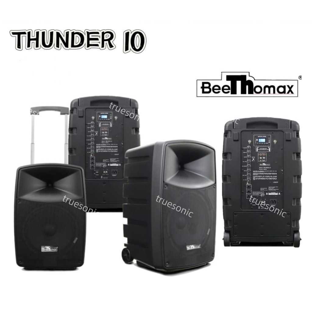BEETHOMAX THUNDER 10" PORTABLE SPEAKER WITH BLUETOOTH/USB (RECHARGEABLE ...