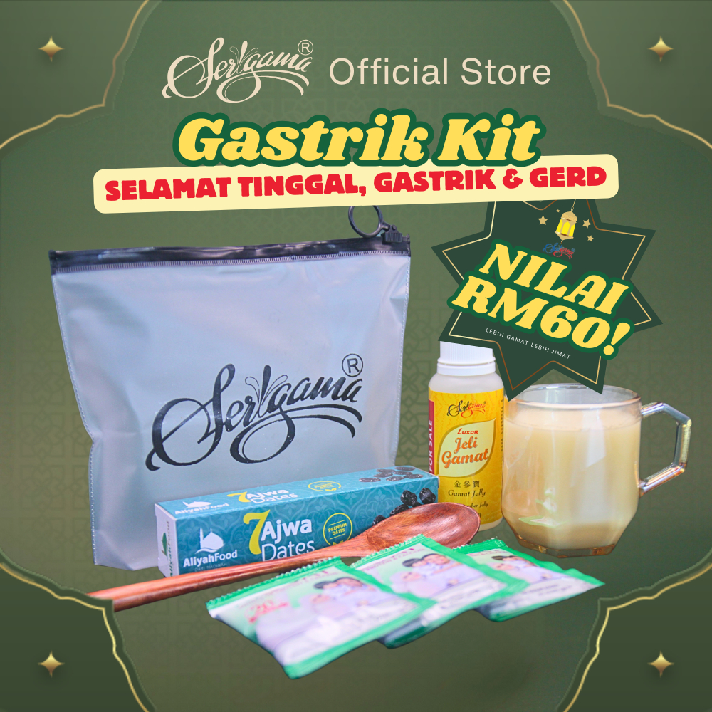 Serigama Gastrik Kit - khas untuk legakan simtom Gastrik dan GERD ...