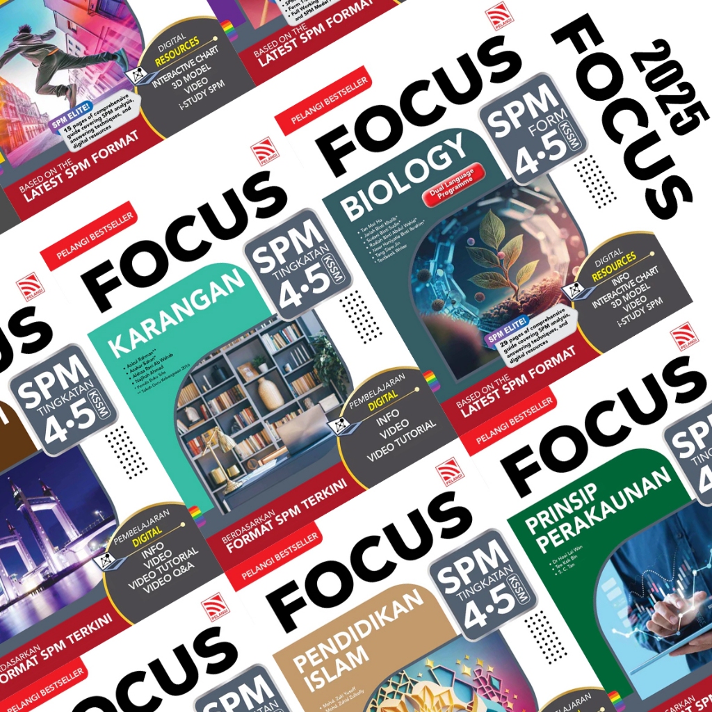 Focus SPM KSSM Tingkatan 4. Tingkatan 5 【2025】 | Shopee Malaysia