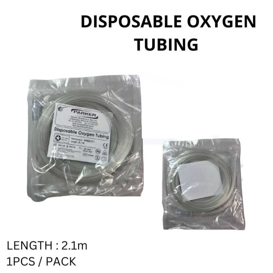 Oxygen Tubing | Disposable | 2.1m | Shopee Malaysia