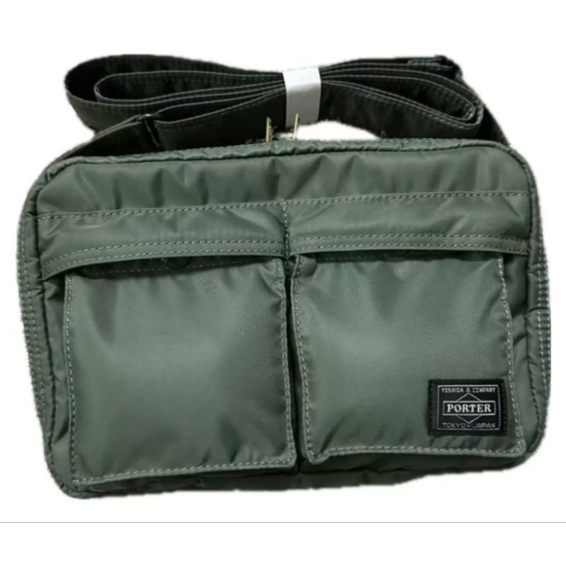 PORTER TOKYO JAPAN Sling Chest Waist Shoulder Porch Pouch Travel ...