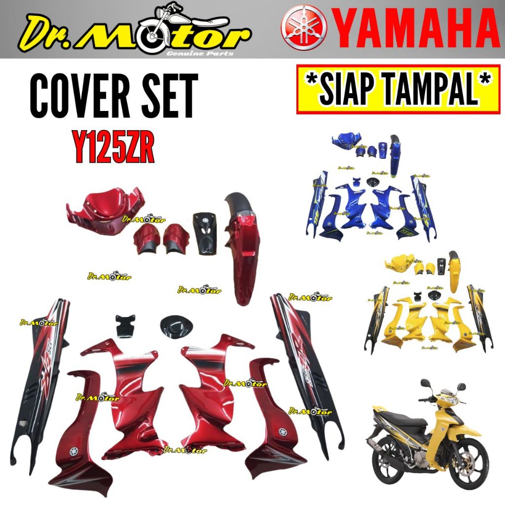 Y125ZR Y125 ZR 125ZR 125Z 125 Coverset Cover Sticker Stripe Tampal Set ...