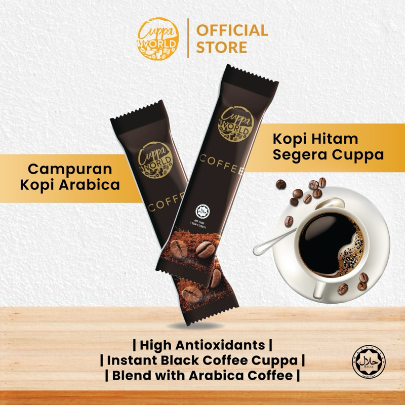 Cuppa Instant Coffee (50 / 200 sticks x 2g) | Shopee Malaysia