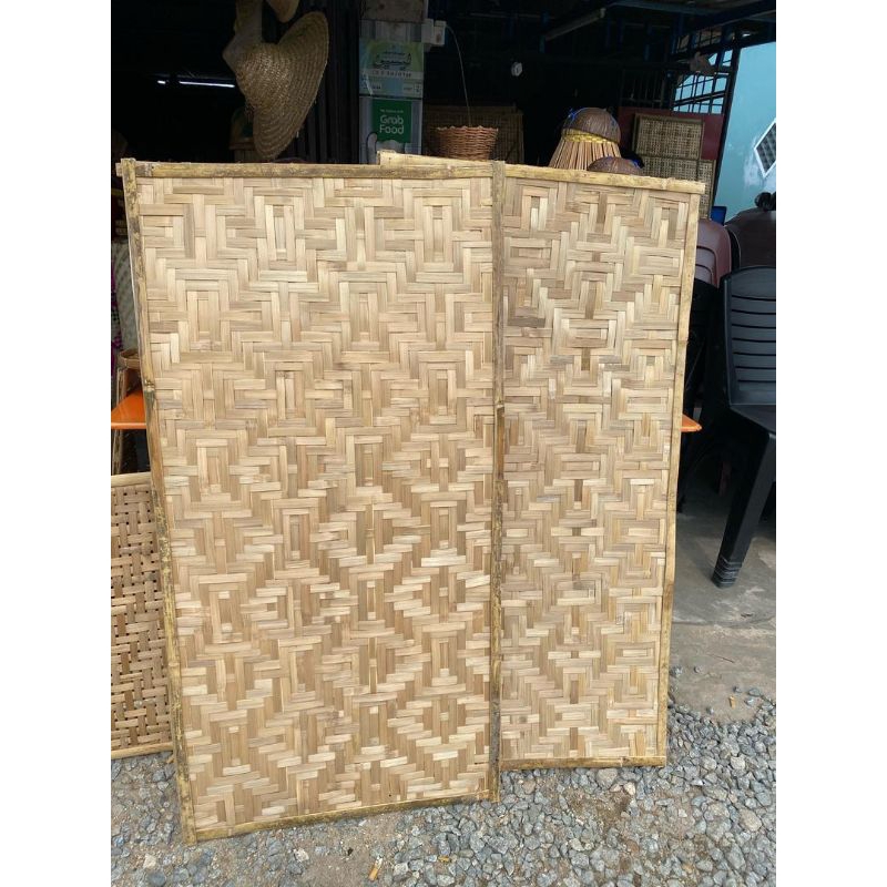 kelarai buluh / siling buluh ada frame pelbagai size/Hiasan buluh ...