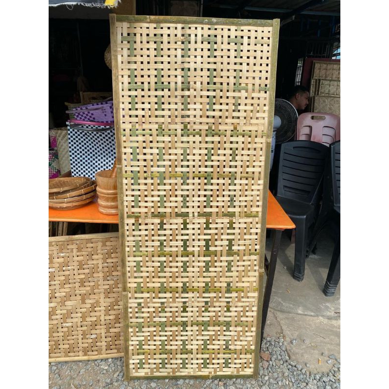 acok buluh/dinding buluh 2×5kaki/hiasan buluh/dekorasi buluh | Shopee ...