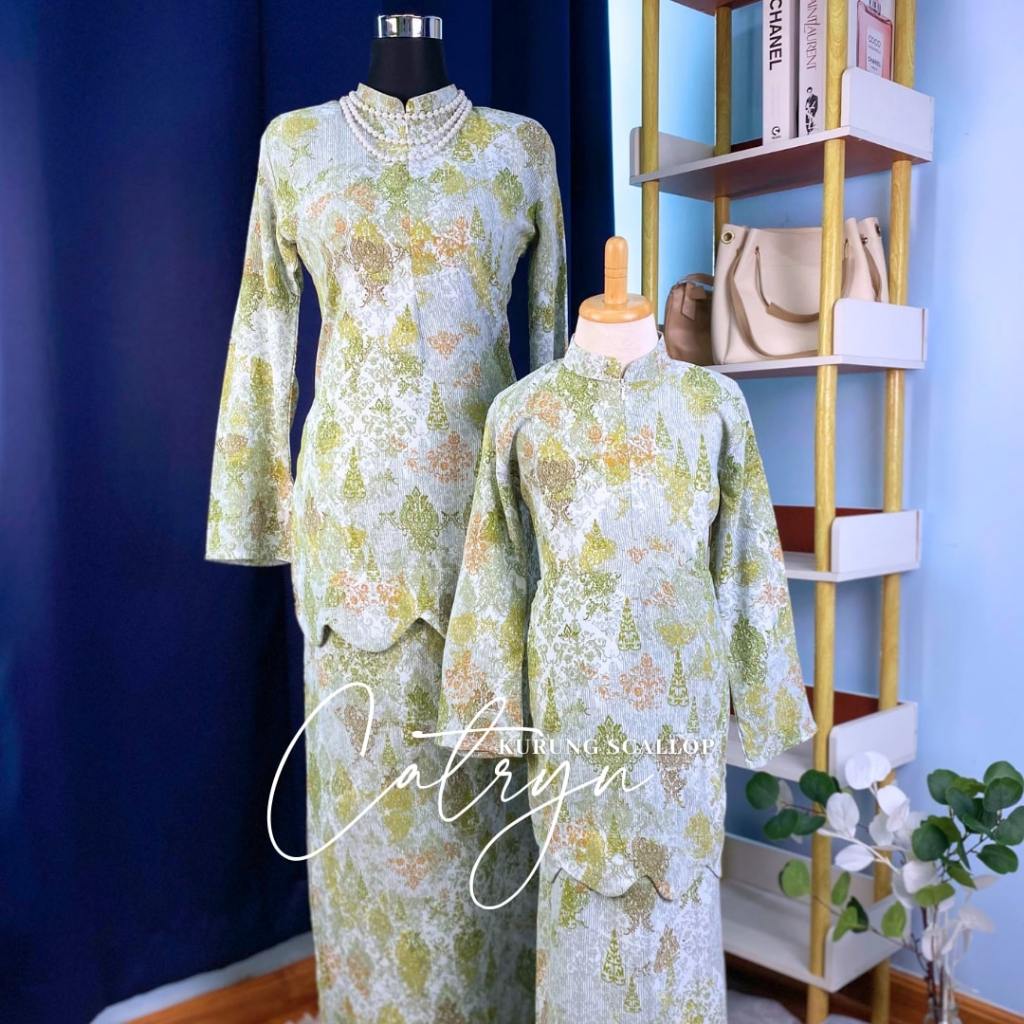 KURUNG SCALLOP CATRYN Kids by Athifa Azzahrah - Kurung budak 2025 ...
