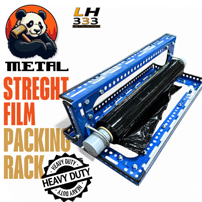 🐼【LOCAL】Stretch Film Packing Shelf Wrapping Rack Wrapping Dispenser ...