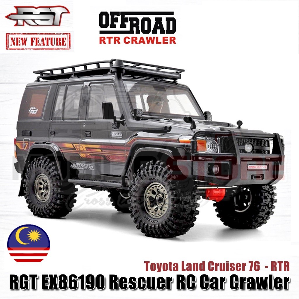RGT EX86190 V2 Toyota LC76 1/10 RC Crawler Land Cruiser | Shopee Malaysia