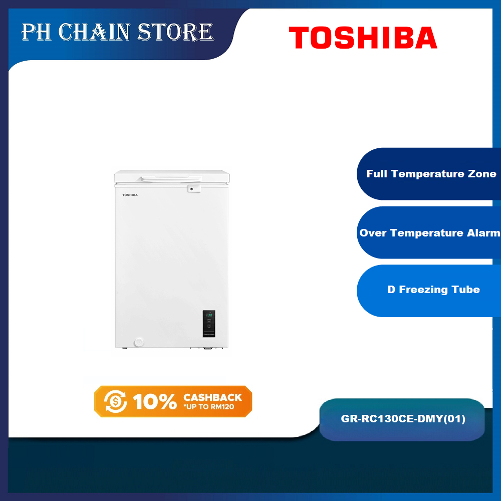 TOSHIBA 128L-390L 2-IN-1 CHEST FREEZER | GR-RC130CE-DMY(01) GR-RC259CE-DMY(01) GR-RC390CE-DMY(01 ...