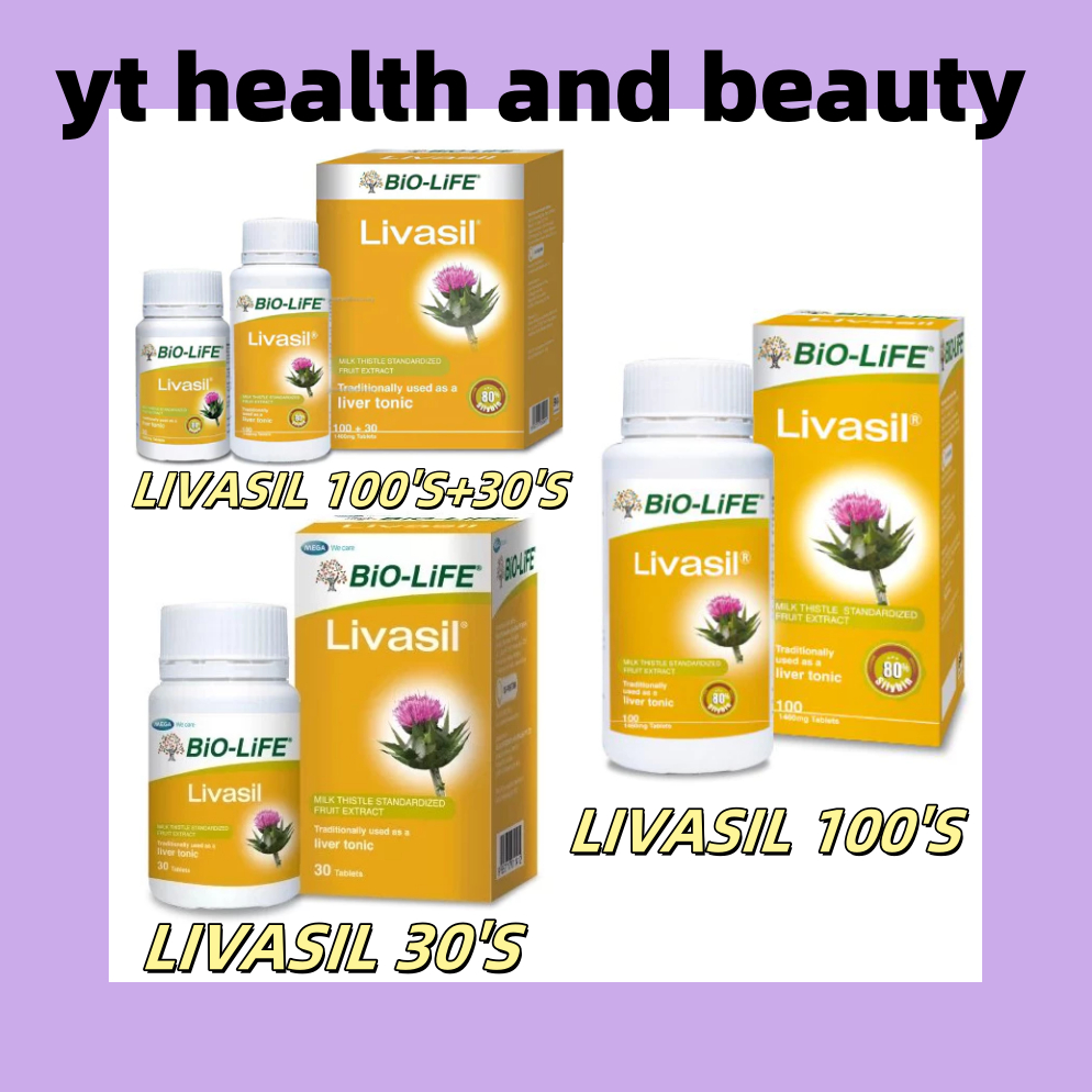 BIO-LIFE LIVASIL 100'S+30'S/30'S/100'S | Shopee Malaysia