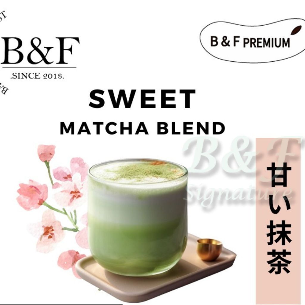 Sweetener Matcha Blend 250G-1KG Sweet Matcha Powder | 甜抹茶粉 | Serbuk ...