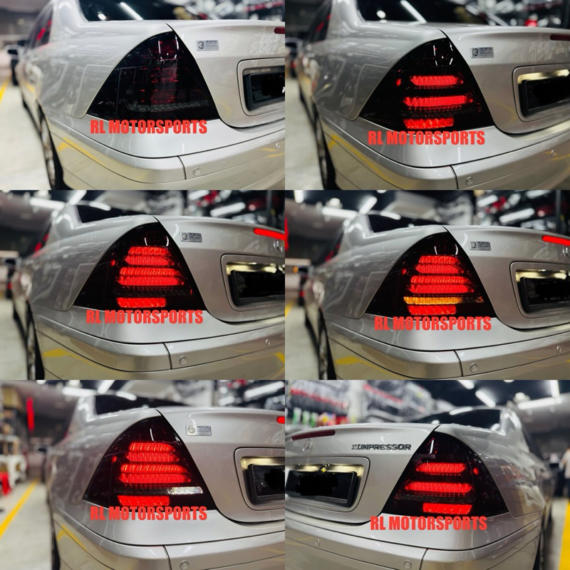 Mercedes Benz C Class W203 LED Rear tail lamp light 2000 2001 2002 2003 ...