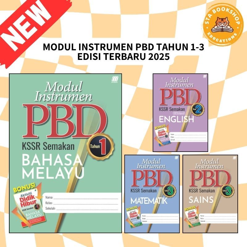 [STA] 2025 MODUL INSTRUMEN PBD TAHUN 1.2.3 (SASBADI) | Shopee Malaysia