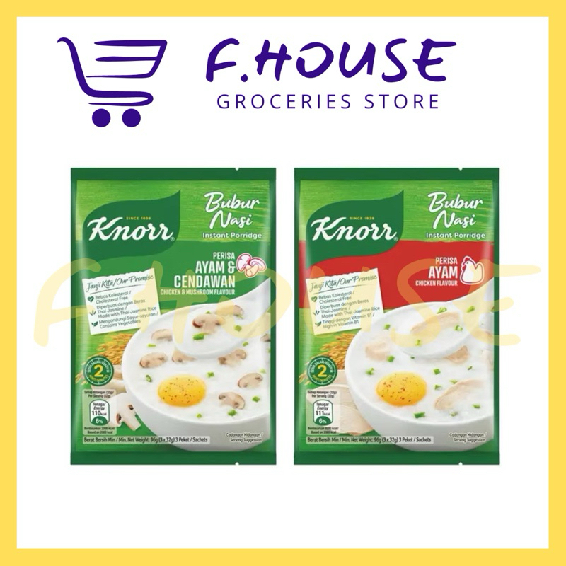 Knorr Bubur Nasi / Sachet Porridge(3X35g) | Shopee Malaysia